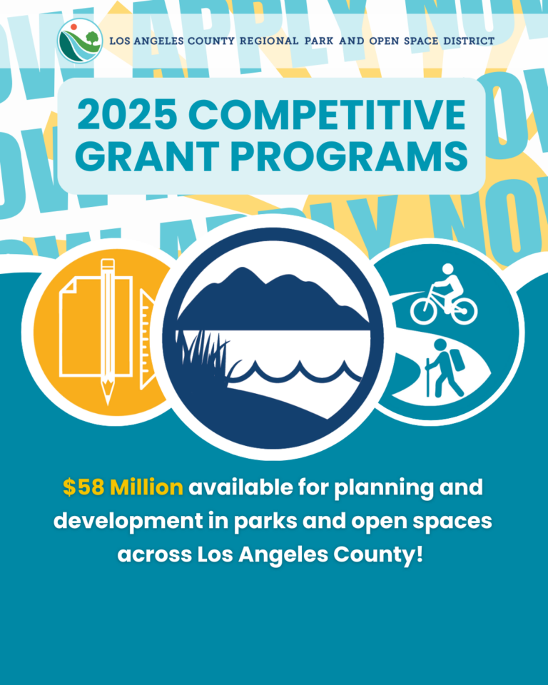 $58 MILLION FUNDING AVAILABLE – 2025 COMPETITIVE GRANT CYCLE! - RPOSD